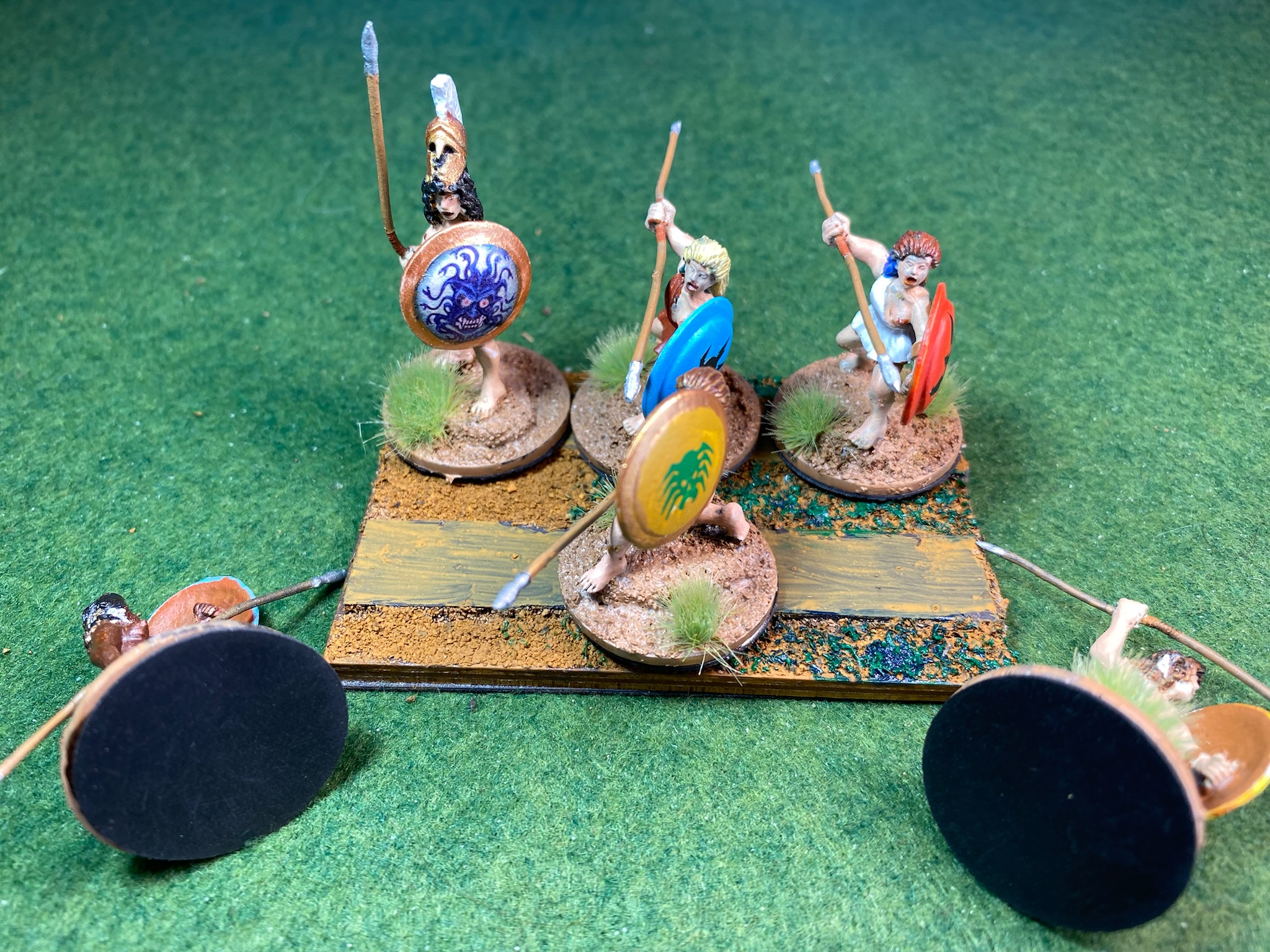 Rebasing Miniatures – the Amazons – Atomic Floozy Adventures